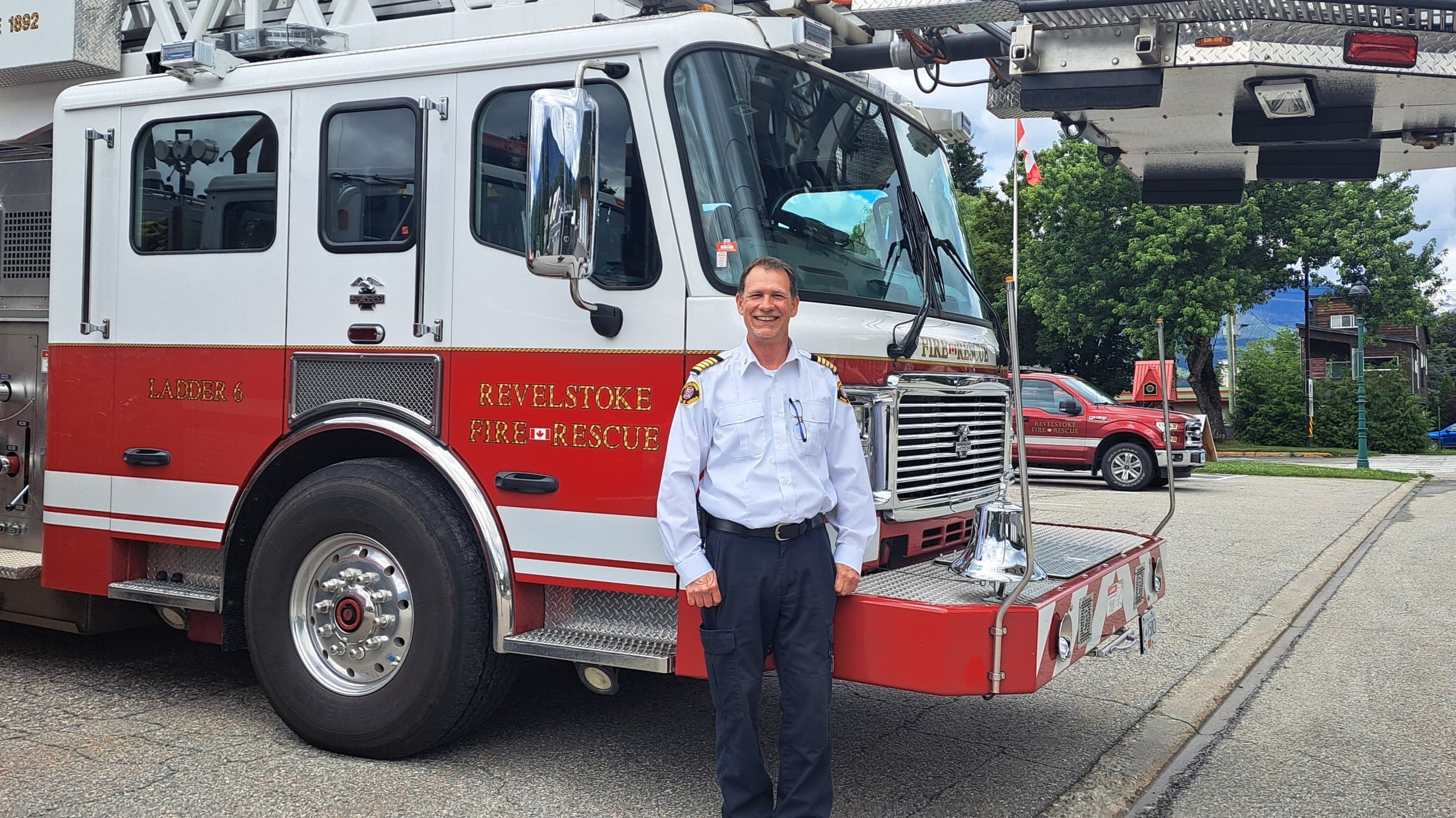 Steven DeRousie, Revelstoke fire chief talks fighting misinformation